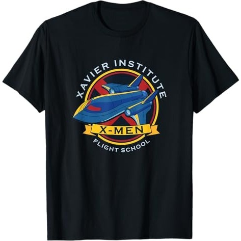 Jual Marvel Kaos distro XMen Xavier Institute Flight School XJet Logo ...