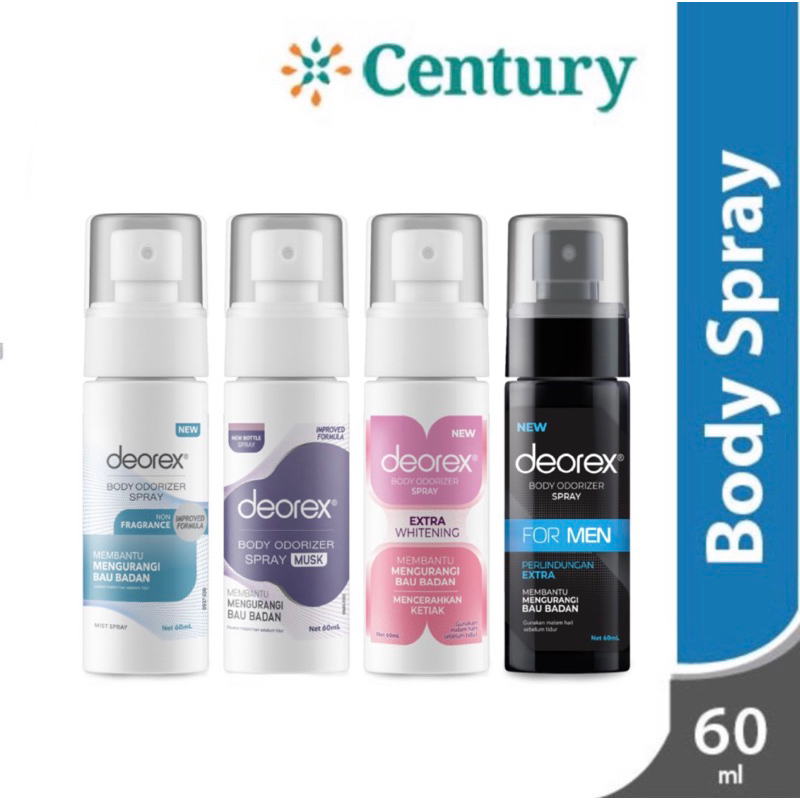 Jual Deorex Body Odorizer dan Dry Max Roll On /Deodorant /Body Spray ...