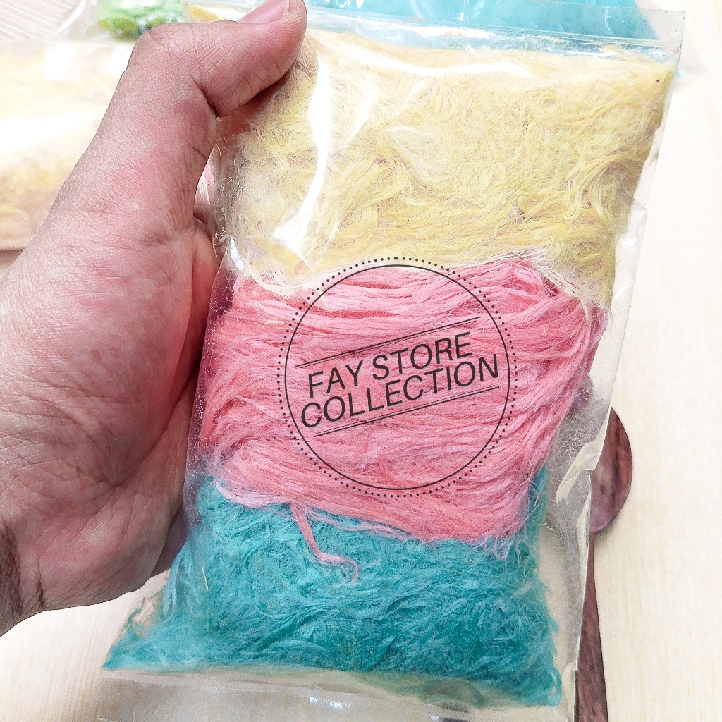 Jual Rambut Nenek Arumanis RAINBOW MIX 3 RASA arum manis aromanis ...