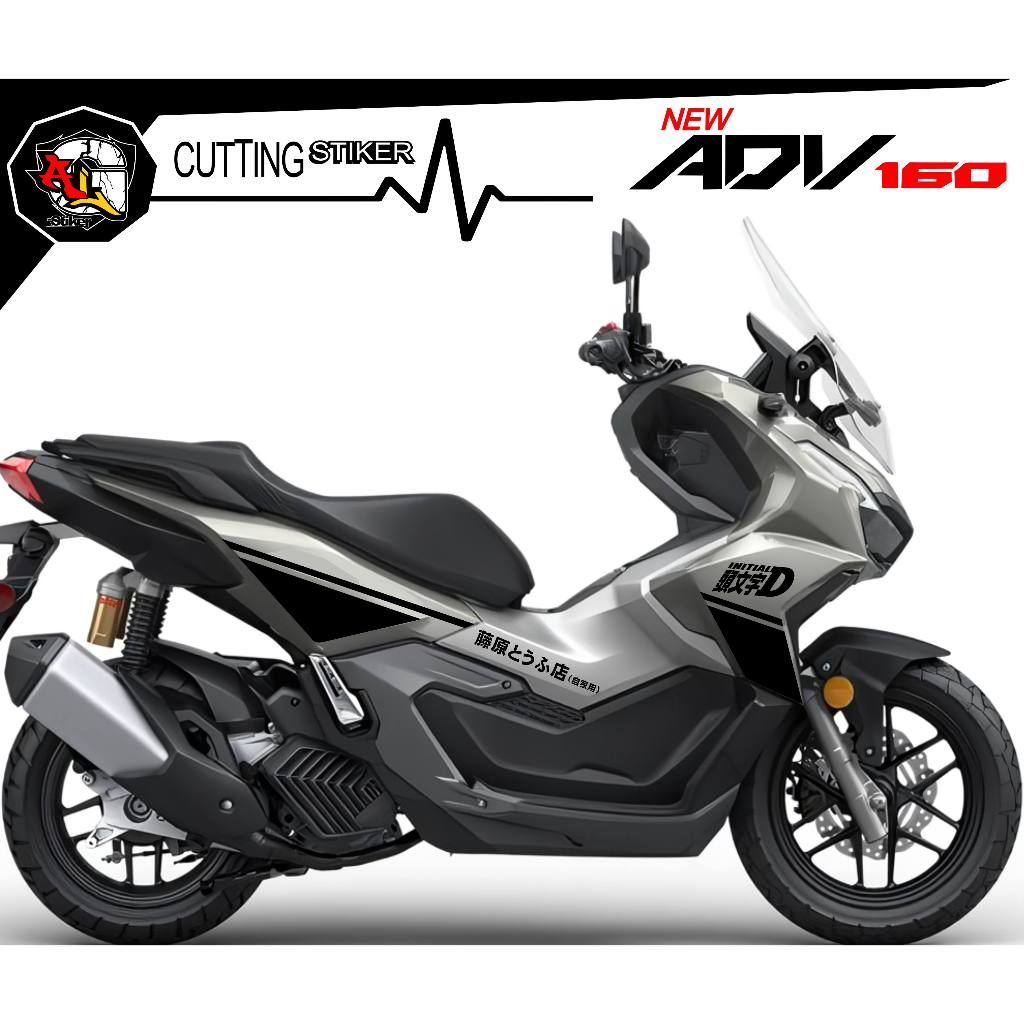 Jual STICKER CUTTING/STRIPING NEW ADV 160/AV.455/STIKER MOTOR ADV ...