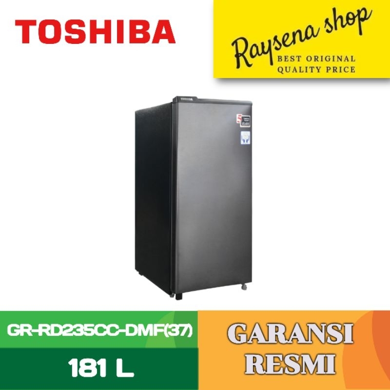 Jual TOSHIBA KULKAS 1 PINTU 1 DOOR REFRIGERATOR GR-RD235CC-DMF(37) | Shopee Indonesia