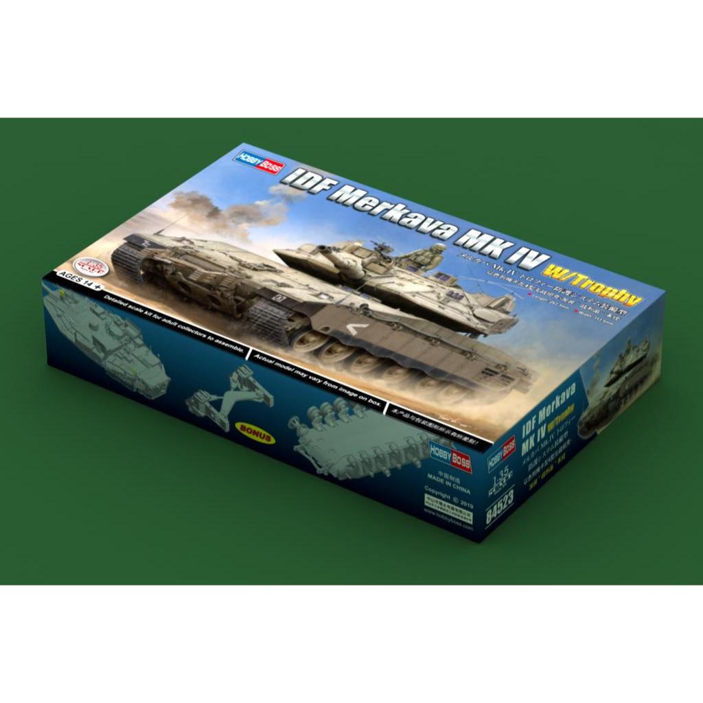 Jual Tank IDF Merkava Mk IV w/Trophy Skala 1:35 Hobby Boss | Shopee ...