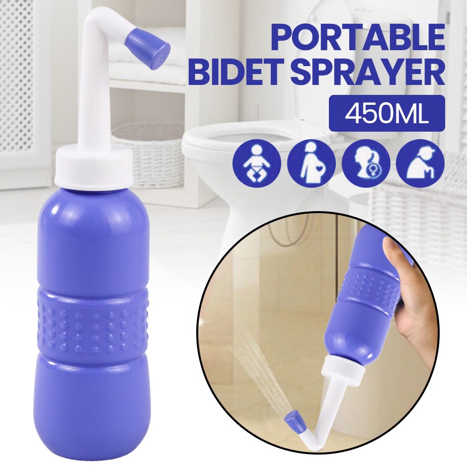Jual Semprotan Cebok Toilet Poe Travel Bidet Sprayer Ukuran ML Biru ...