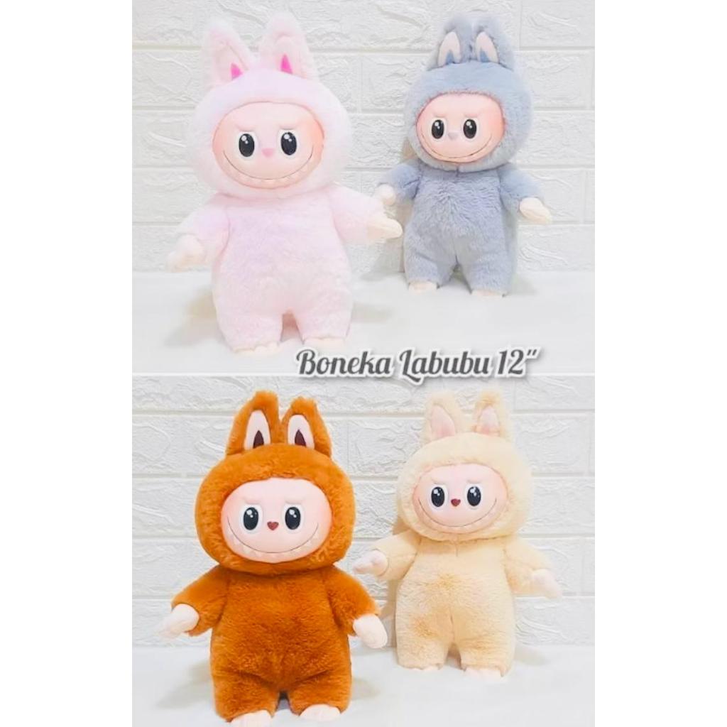 Jual Boneka Labubu Monster Viral MUKA KARET 30cm | Shopee Indonesia