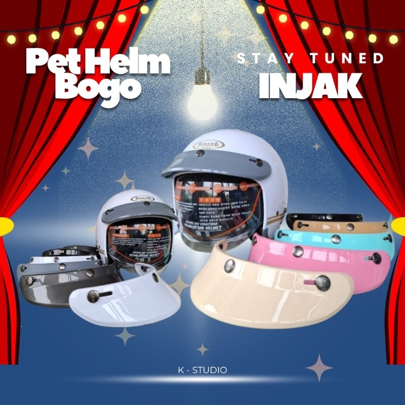 Jual Pet Helm Injak Cocok Untuk Semua Jenis Helm Bogo | Shopee Indonesia