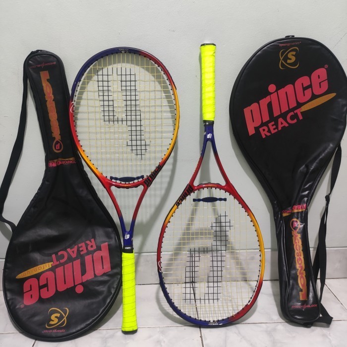 Jual Raket Tenis Titanium PRINCE 107" Synergy REACT Tennis not wilson ...