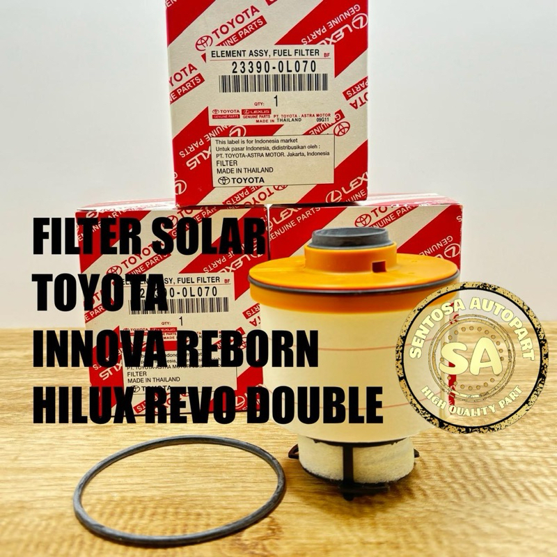 Jual FILTER SOLAR INNOVA INOVA REBORN HILUX REVO TAHUN 2016 KE ATAS ...