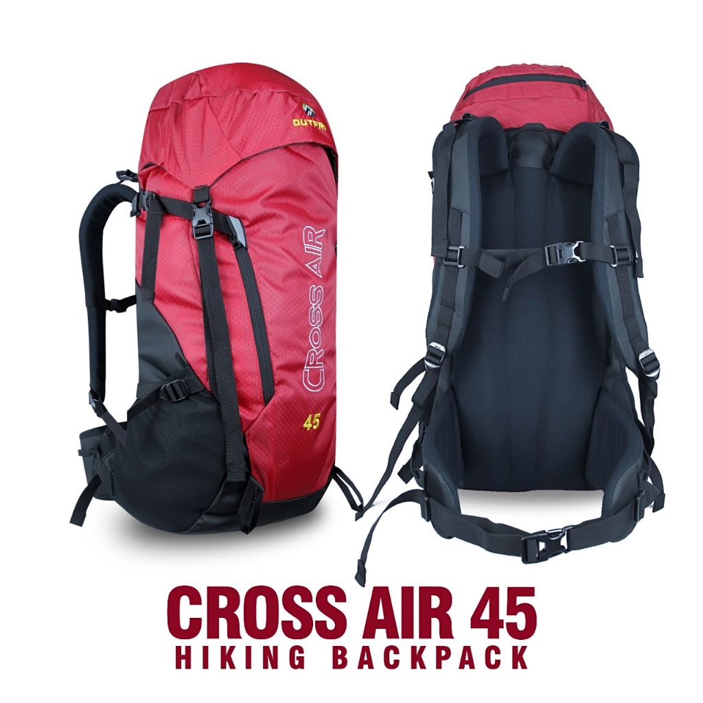 Jual Carrier 45 Liter Tas Gunung Pria Wanita Carier Tas Hiking Outdoor ...