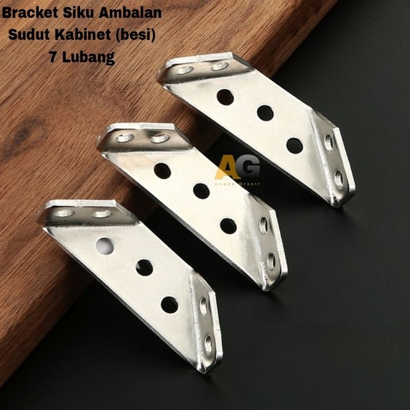 Jual Siku Plat Besi Bingkai Segitiga Plat Siku Besi Ambalan Siku Rak ...