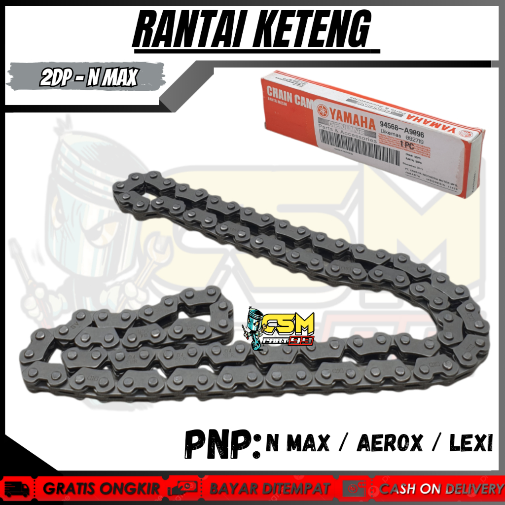 Jual ( YAMAHA 2DP ) RANTAI KETENG KAMPRAT NMAX / AERPX / LEXI | Shopee ...