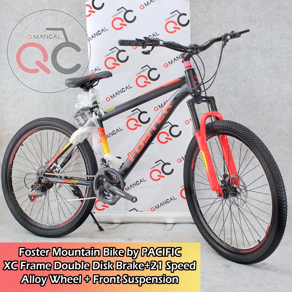 Jual Sepeda Gunung MTB FOSTER by PACIFIC 26" 24" 20" 21 Speed Disc ...