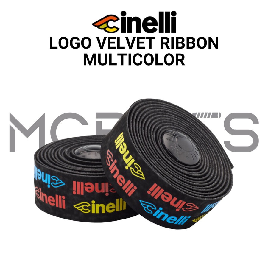 Jual Cinelli LOGO VELVET RIBBON BAR TAPE MULTICOLOR | Shopee Indonesia