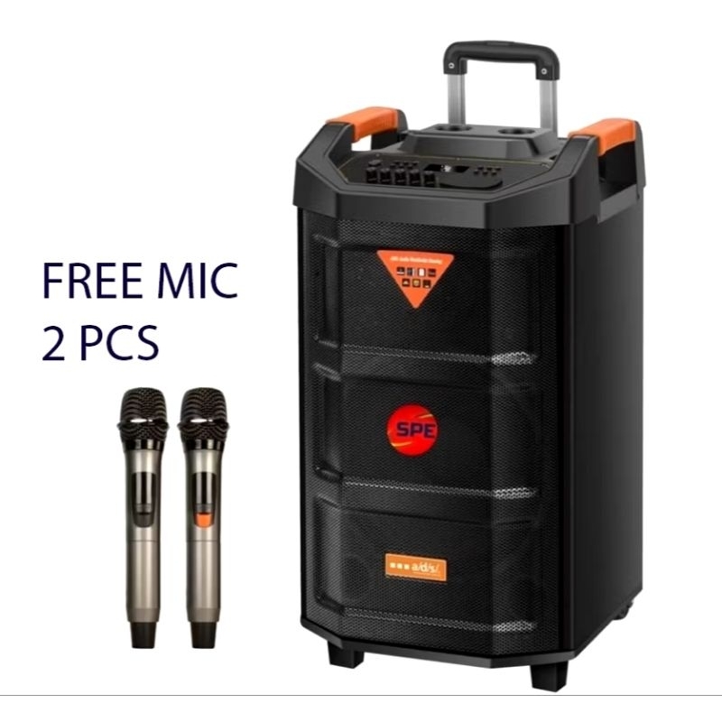 Jual Speaker Trolley TC15F 15 inch / Speaker DAT ADS Bluetooth TC 15 F ...