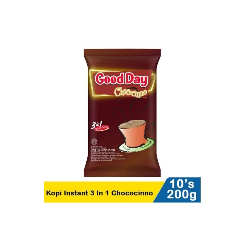 Jual Good Day Goodday Kopi Coffee Instant 3in1 10*20gr (1 Pack ...