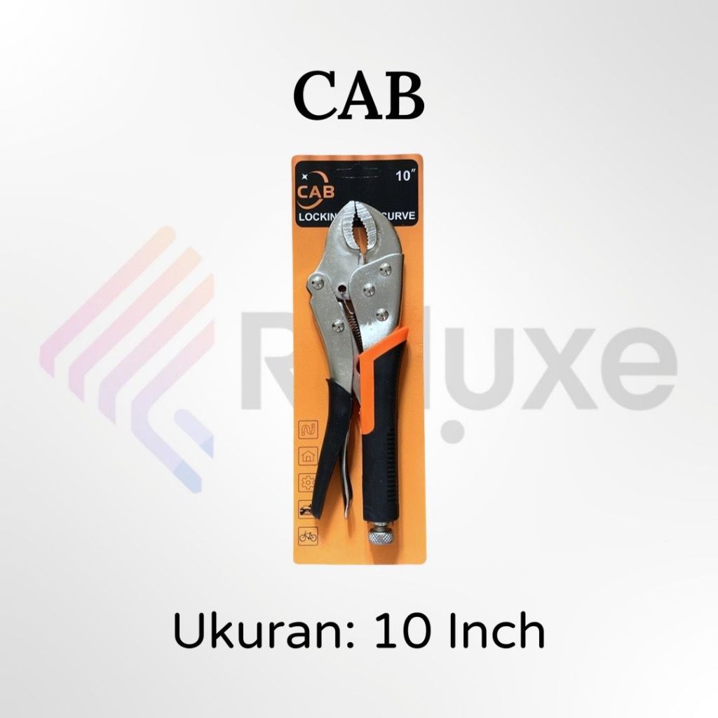 Jual CAB Tang Buaya / Tang Jepit / Vice Grip Locking Pliers Ukuran 10 ...