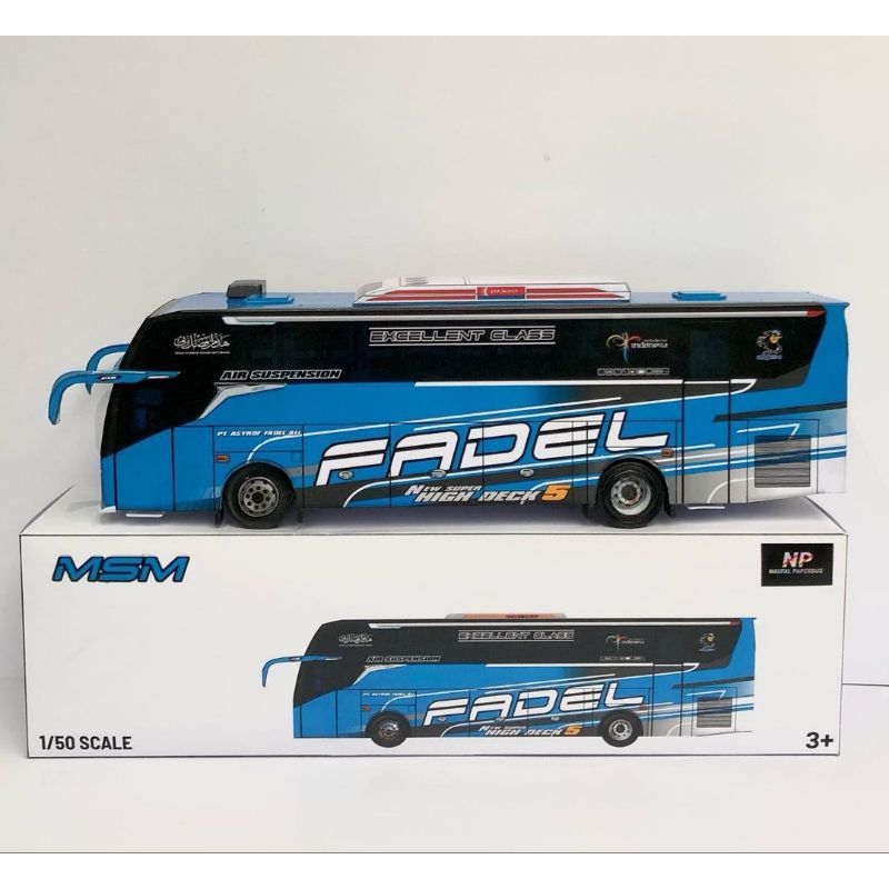 Jual Miniatur bis RATU PANDORA Jet Bus 5 MSM ASYROF 1/50 | Shopee Indonesia