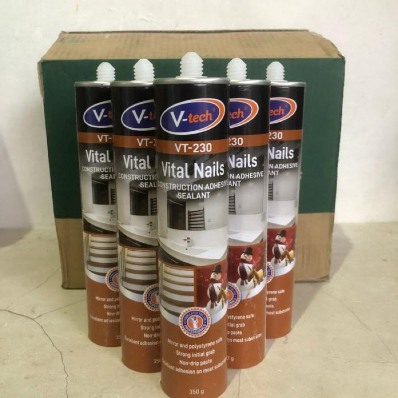 Jual VT-230 Sealant Vital Nails/lem pengganti paku/lem WPC/lem ...
