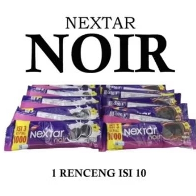 Jual NEXTAR NOIR 1 RENTENG ISI 10 BUNGKUS/ NABATI NEXTAR SANDWICH ...