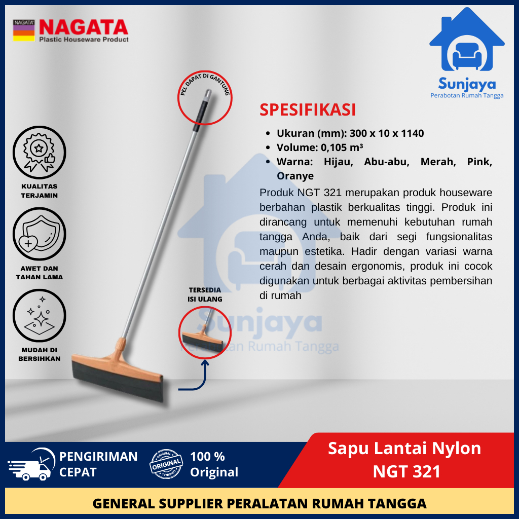 Jual Nagata Sapu Air NGT 321S : Solusi Praktis - Sunjaya Prabot ...
