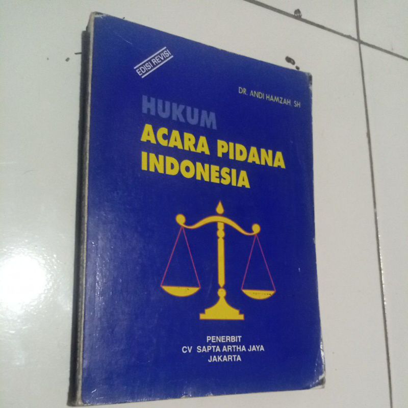 Jual hukum acara pidana Indonesia | Shopee Indonesia