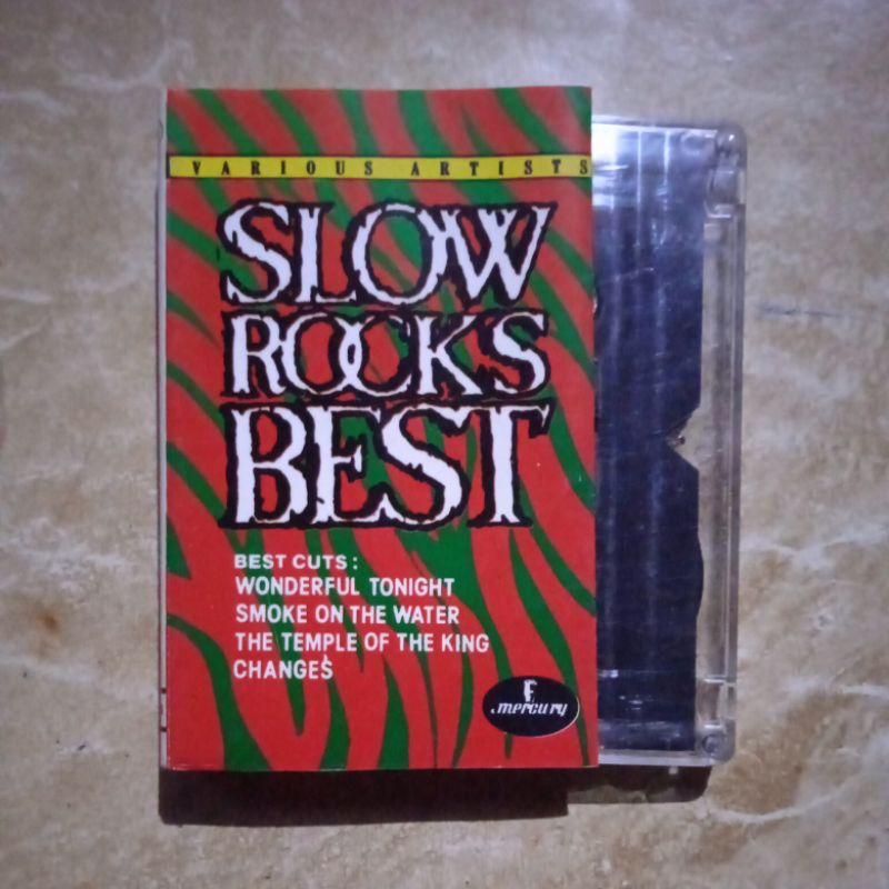 Jual kaset pita slow rock rocks best | Shopee Indonesia