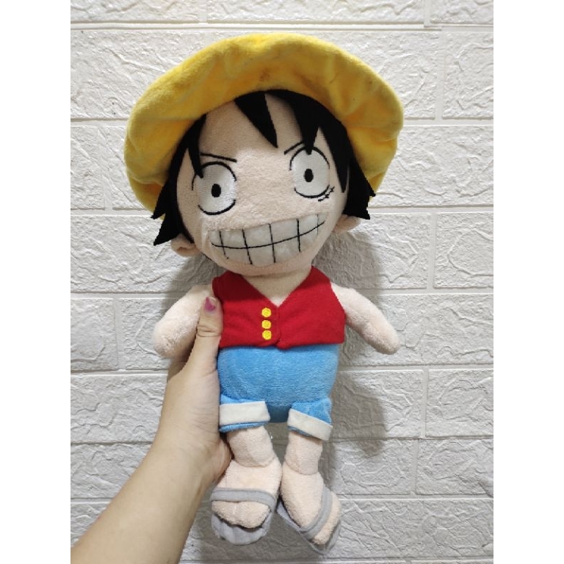 Jual BONEKA MONKEY D LUFFY ORIGINAL ONE PIECE | Shopee Indonesia