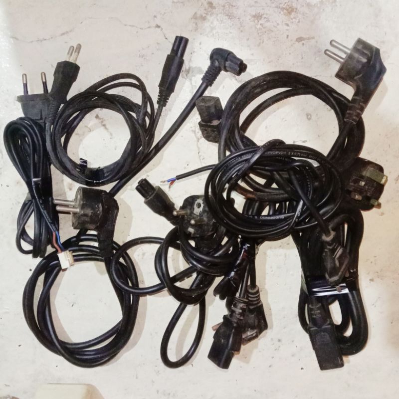 Jual kabel AC listrik power suplay original berkualitas semua tipe ...