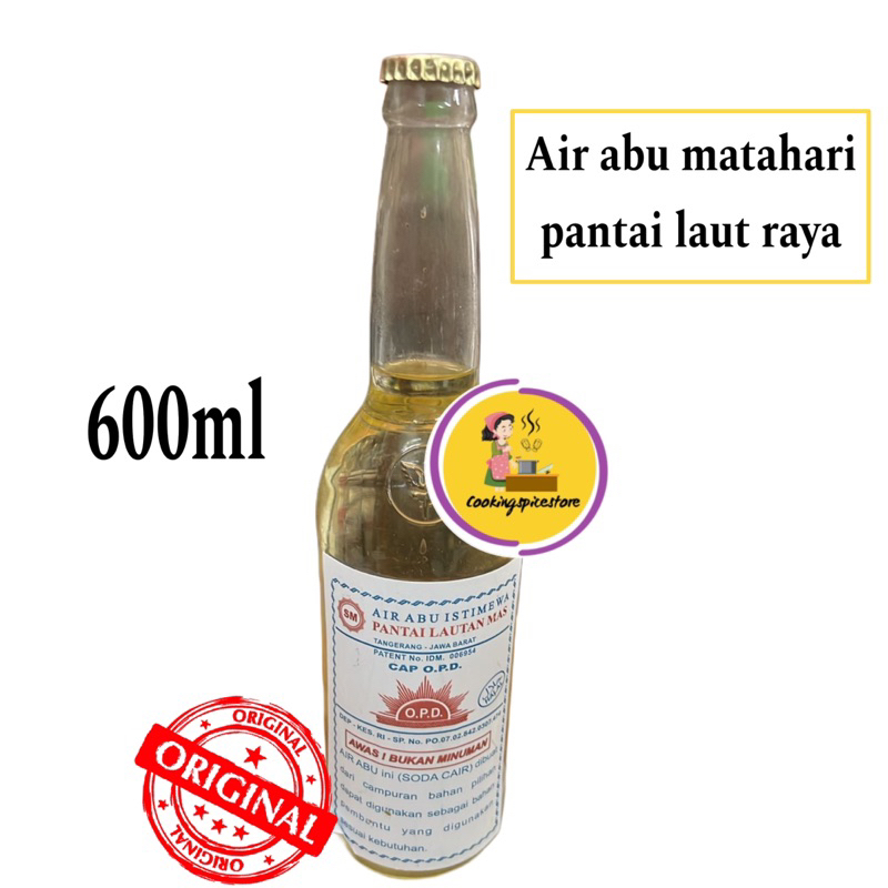 Jual Air Abu Matahari Pantai Laut Raya tutup merah 600ml (air aboe ...