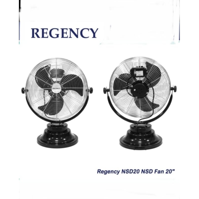 Jual REGENCY : NSD20 KIPAS ANGIN DUDUK TORNADO BESI SWING NSD 20 INCH ...