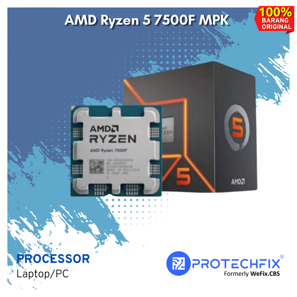Jual Processor AMD Ryzen 5 7500F TRAY NON BOX | Shopee Indonesia