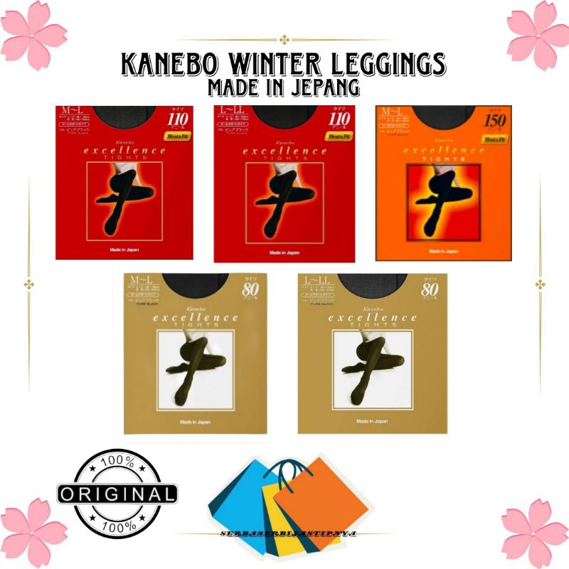Jual READY!! KANEBO WINTER LEGGINGS EXCELLENCE TIGHTS ORIGINAL JEPANG ...