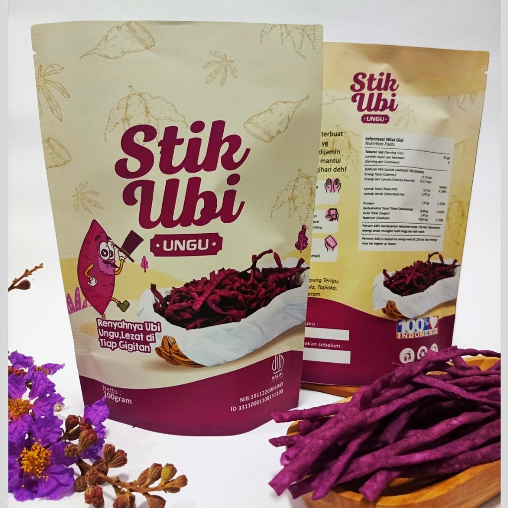 Jual STIK UBI UNGU | HALAL | TANPA PENGAWET| RENYAH & SEHAT ...