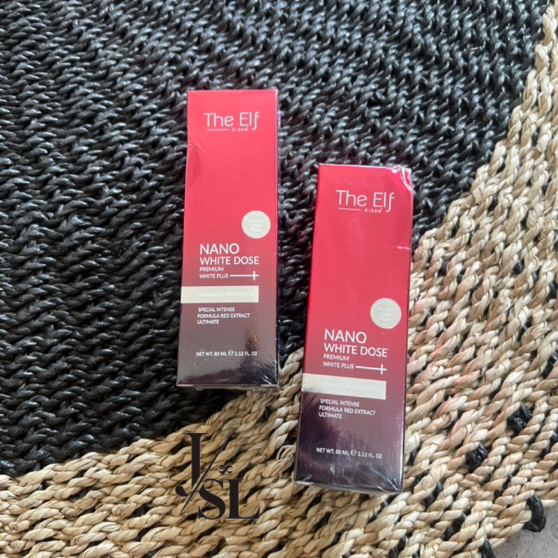 Jual THE ELF NANO WHITE DOSE BODY SERUM 60 ML WHITENING ORIGINAL ...
