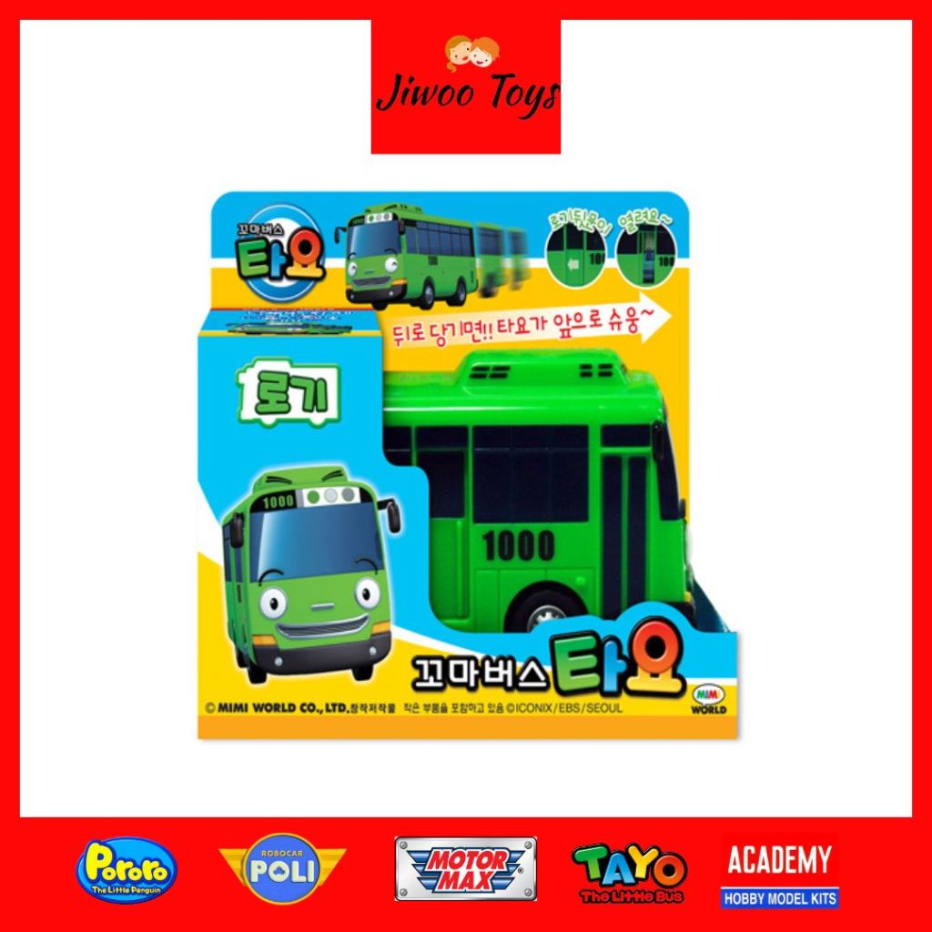 Jual Iconix Tayo The Little Bus Rogi Pullback TYX 217004/Mainan Bus ...
