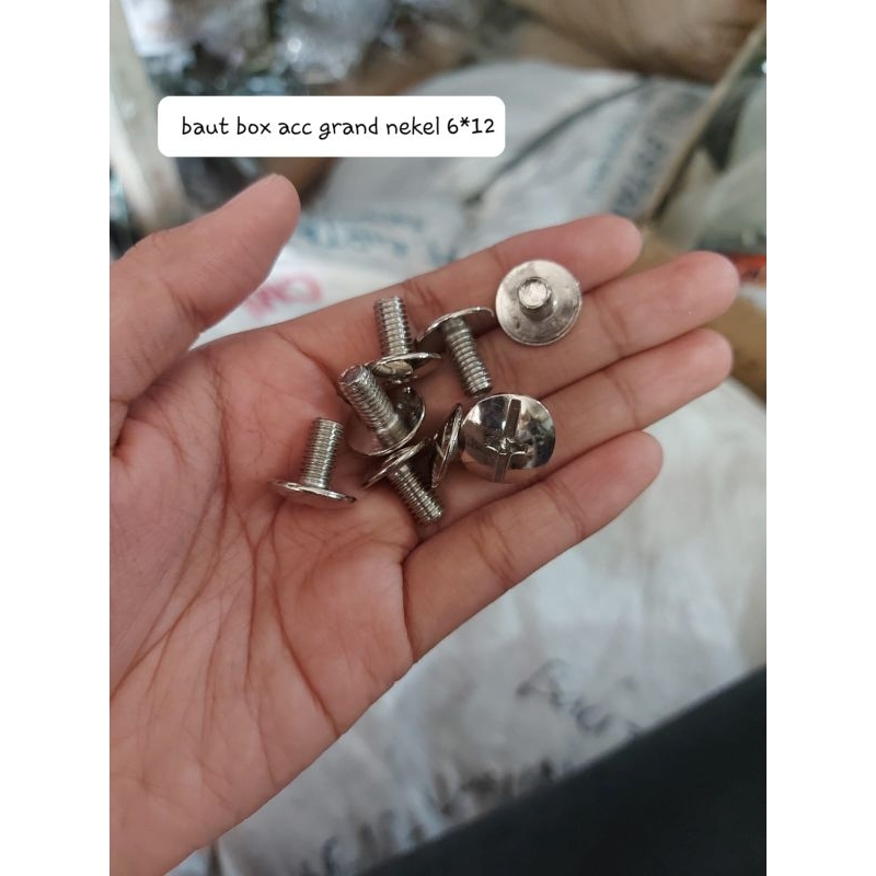 Jual BAUT BOX ACCU GRAND NEKEL 6 x 12 ISI 10PC | Shopee Indonesia