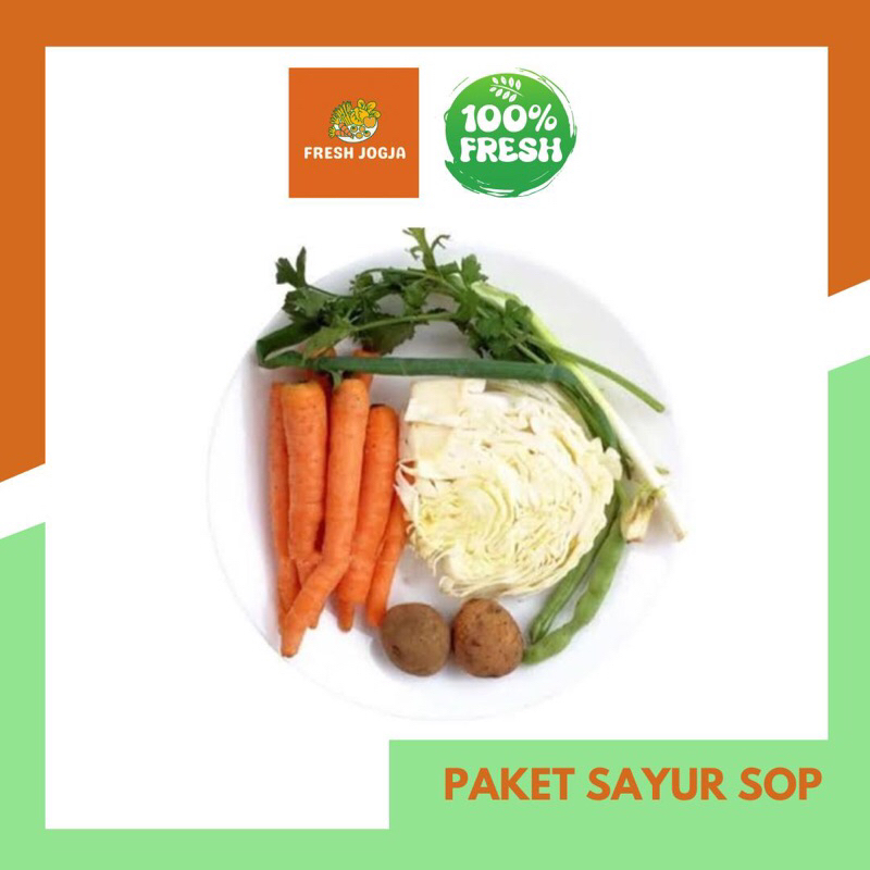 Jual Paket Sayur Sop per Bungkus | Fresh Jogja | Shopee Indonesia