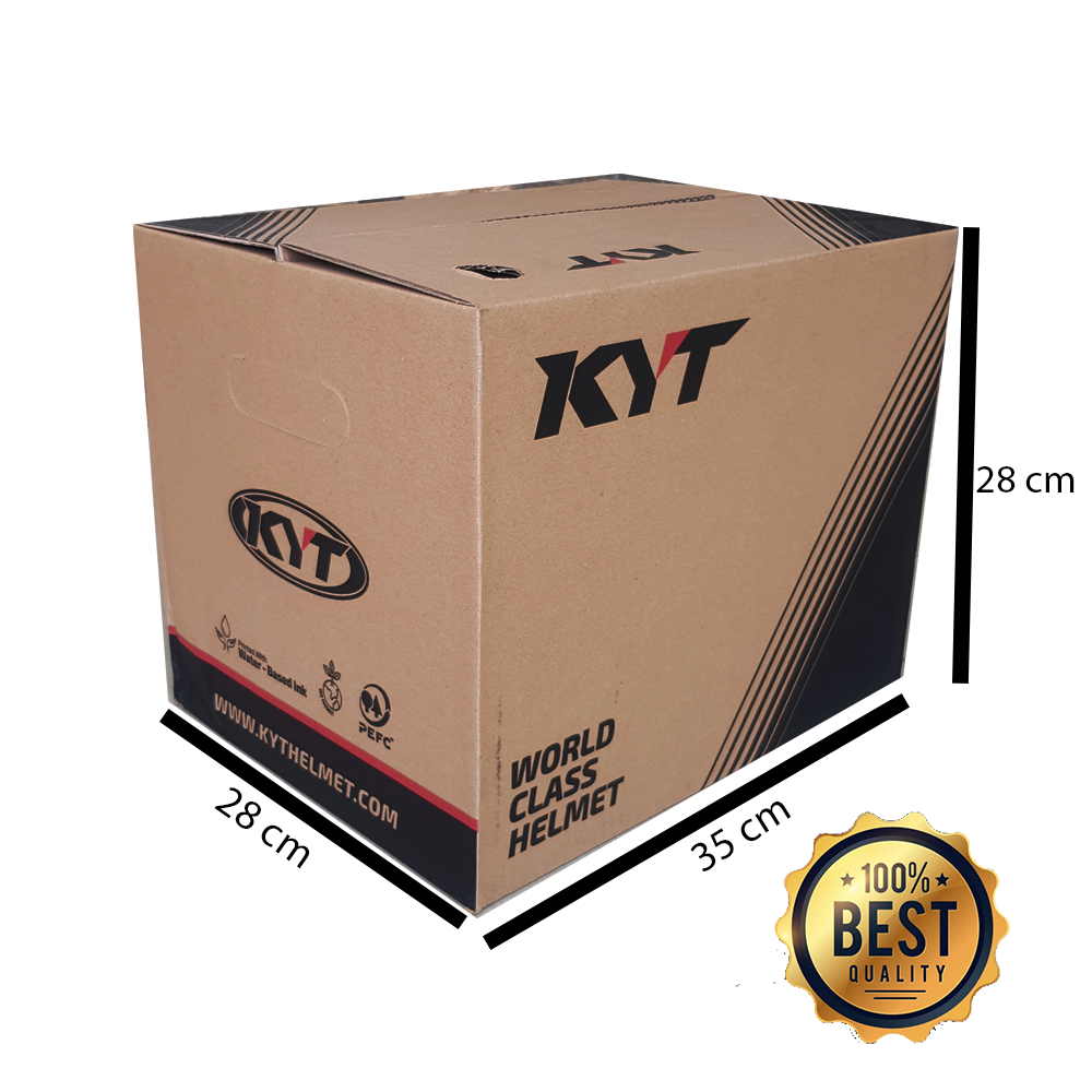 Jual Kardus Helm KYT Original Tebal Kaku Dus Paket Packing Packaging ...