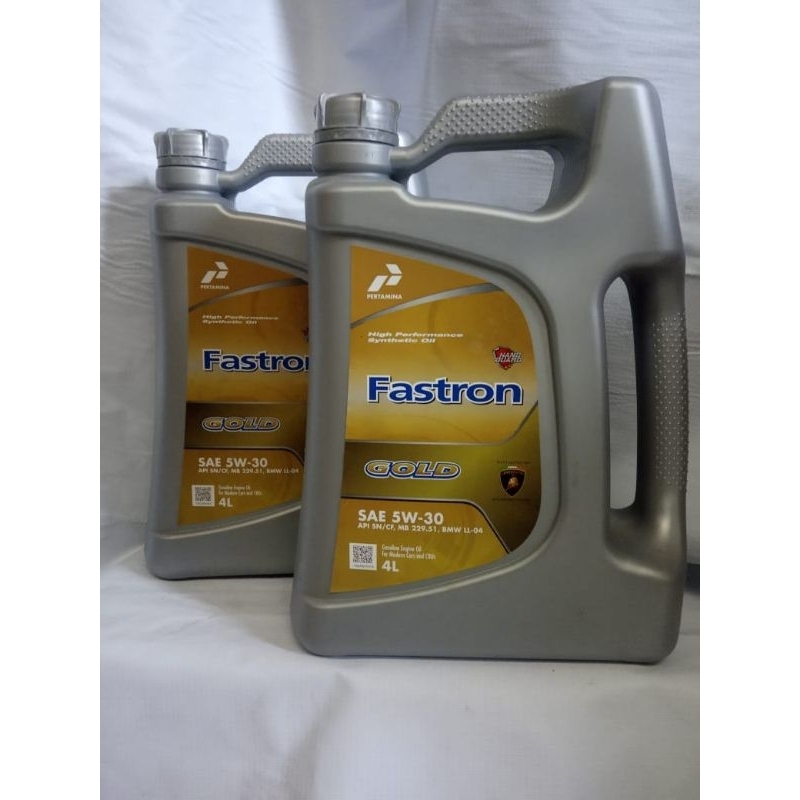 Jual OLI MOBIL PERTAMINA FASTRON GOLD 5W-30 - DIJAMIN ASLI | Shopee ...