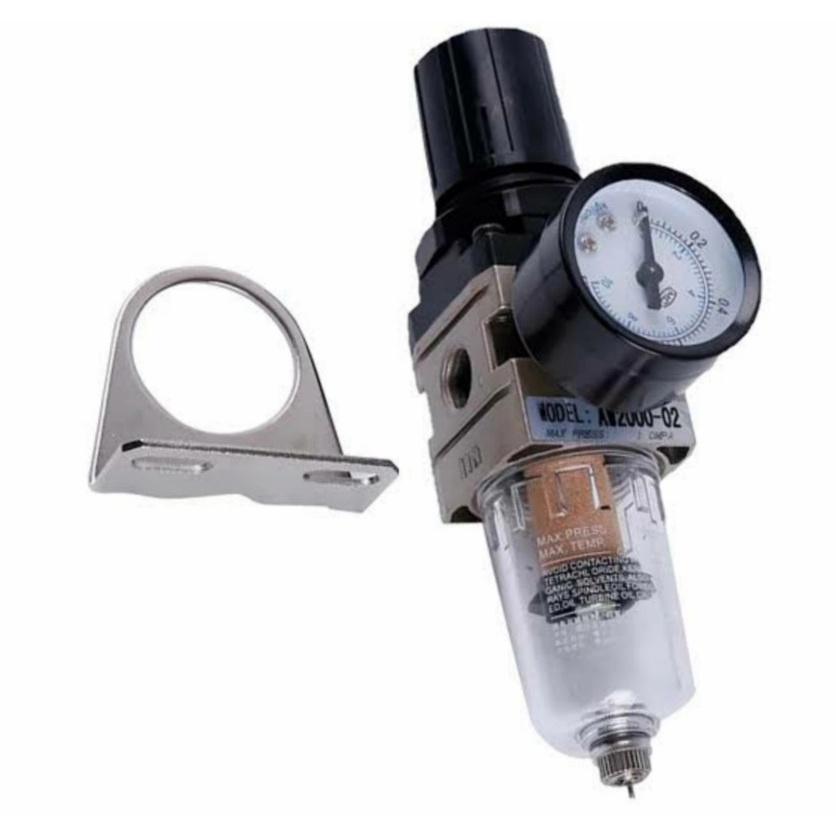 Jual Air Filter Regulator Angin AW 2000-02 1/4" | Shopee Indonesia