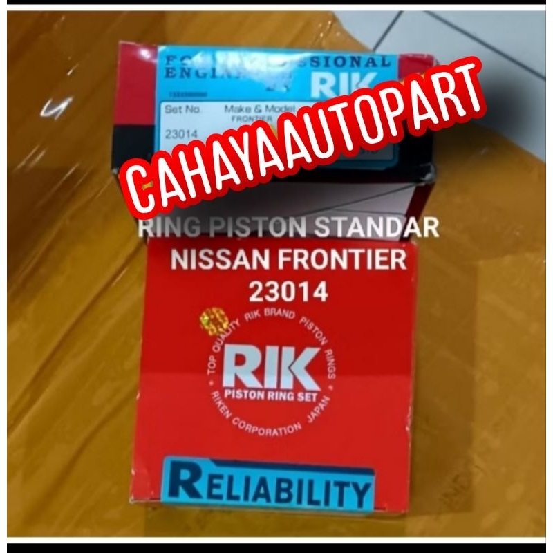 Jual RING PISTON SEHER NISSAN FRONTIER FRONTIR 3.0CC ZD30 STD STANDAR ...