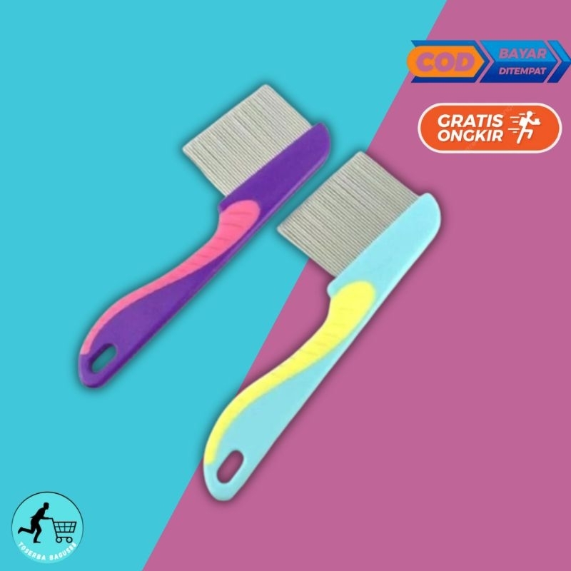 Jual Suri Kutu Rambut Sisir Ketombe Gagang Besi Serit Tumo | Shopee ...