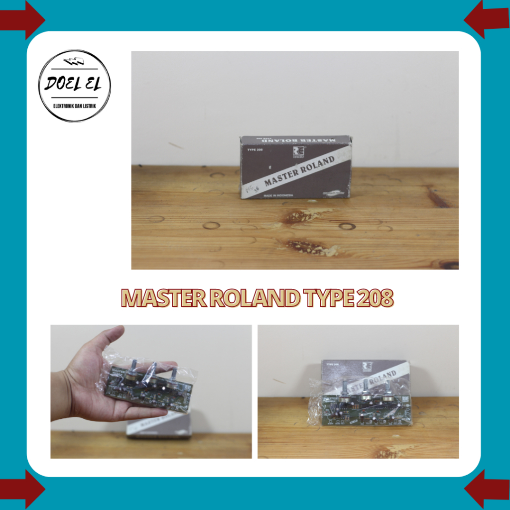 Jual KIT MASTER MIXER | MASTER ROLAND RANIC TYPE 208 | Shopee Indonesia