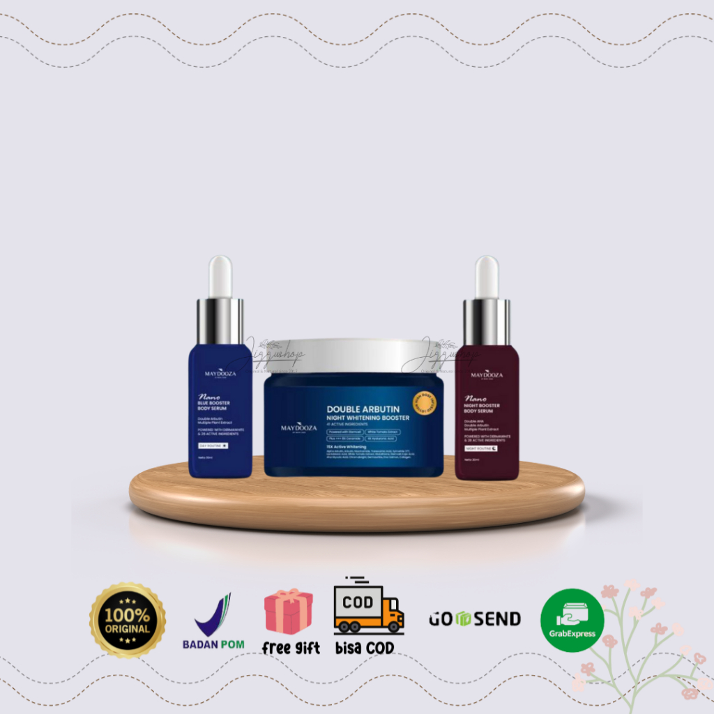 Jual Maydooza - All Varian Body lotion Infused Whitening | Serum Biru ...