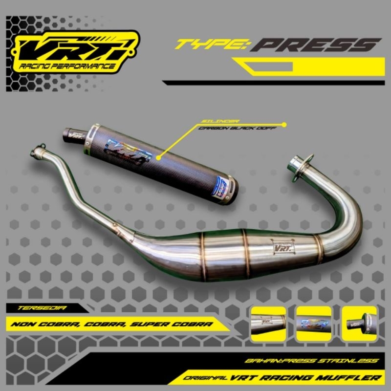 Jual KNALPOT NINJA R SS RR TYPE SUPER COBRA,CHAMBER FULL PRESS SILINCER ...