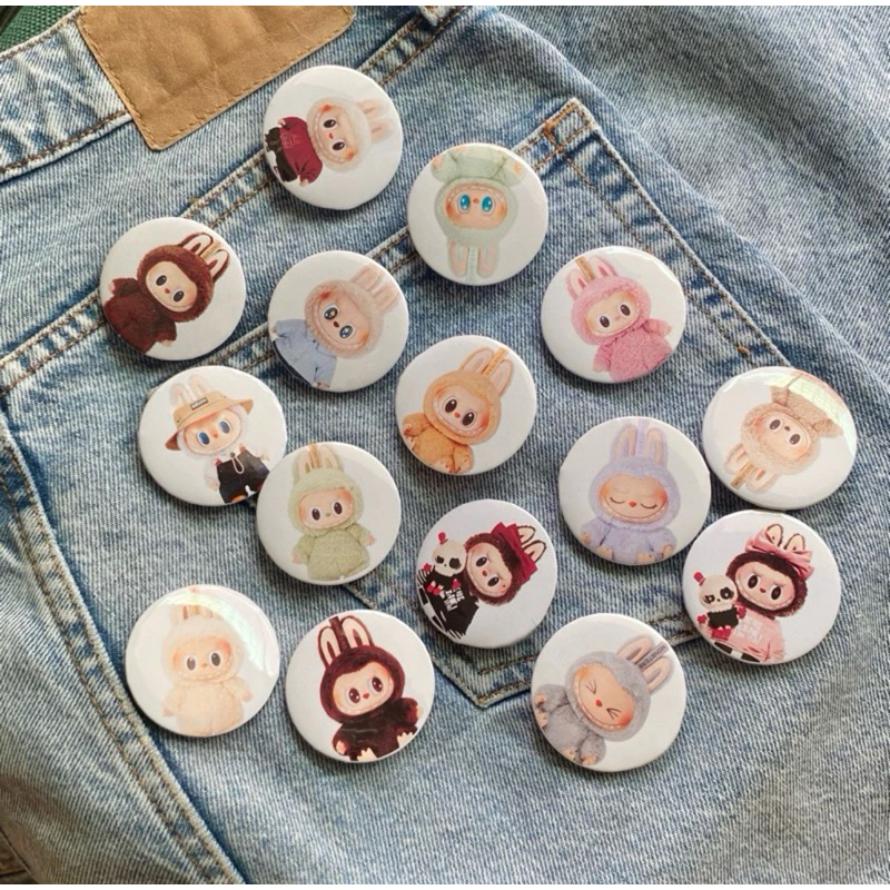 Jual PIN BROS KARAKTER LABUBU THE MONSTERS / PENITI BROS LABUBU / BROS ...