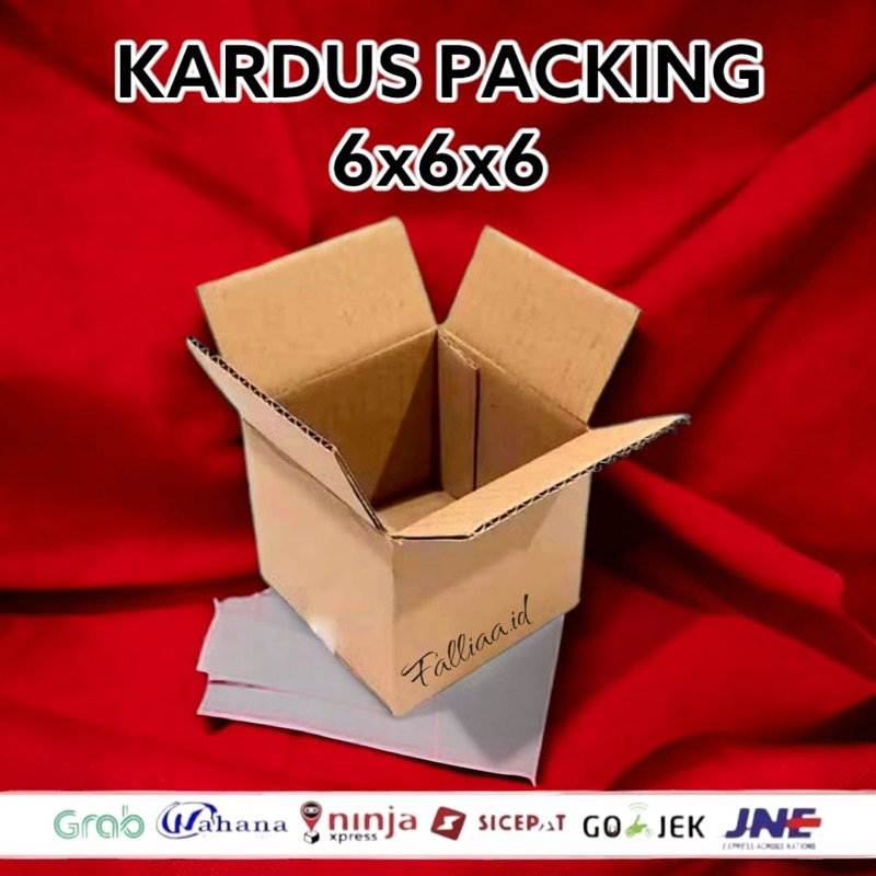 Jual [COD] Kardus Packing Kecil uk 6x6x6 cm | Mur Baut / Electronik ...