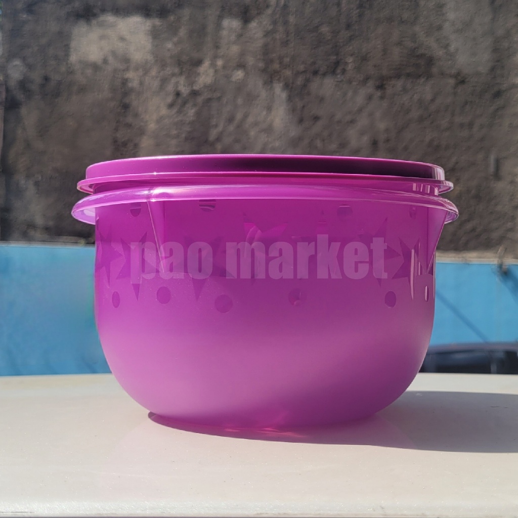 Jual tupperware twinkle bowl ungu / kuning ( eceran ) - wadah serba ...