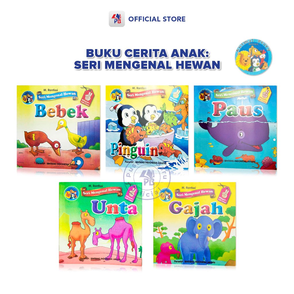 Jual Buku Anak 2 Dan 3 Tahun /Buku Bilingual Seri Mengenal Hewan ...