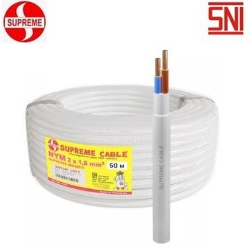 Jual Kabel Supreme NYM 2 x 1,5 mm METERAN kabel listrik instalasi | Shopee Indonesia