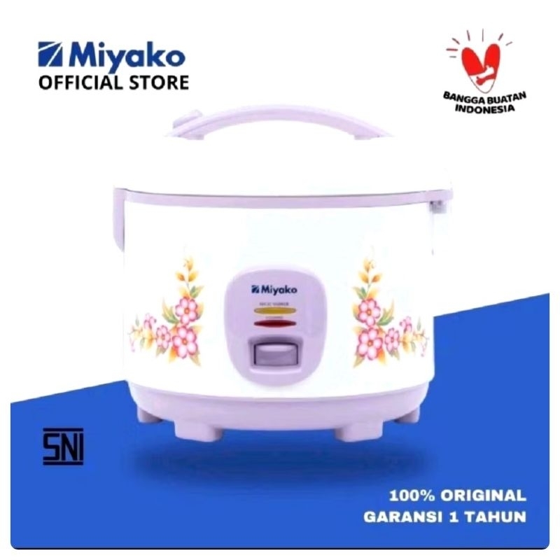 Jual Rice Cooker Miyako MCM 509TS Magic Com Miyako 1.8L | Shopee Indonesia